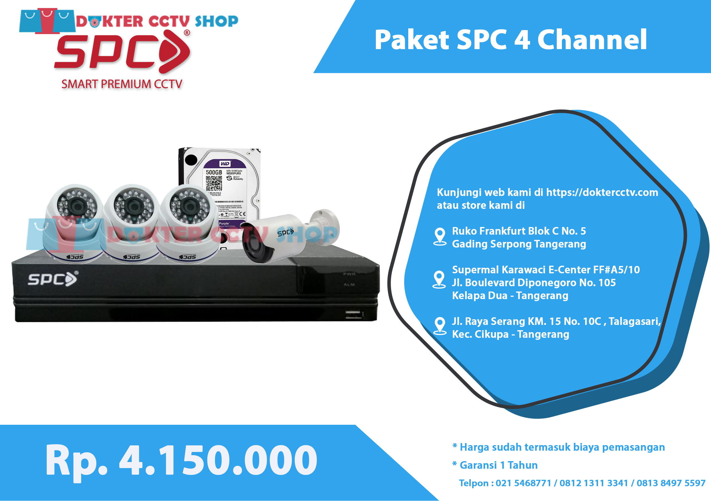 Paket CCTV | Dokter CCTV - Toko CCTV di Tangerang | CCTV Jakarta..