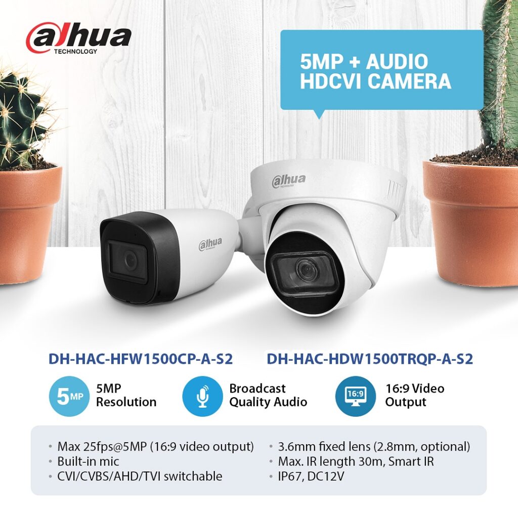 Instalasi Kamera CCTV dengan Audio