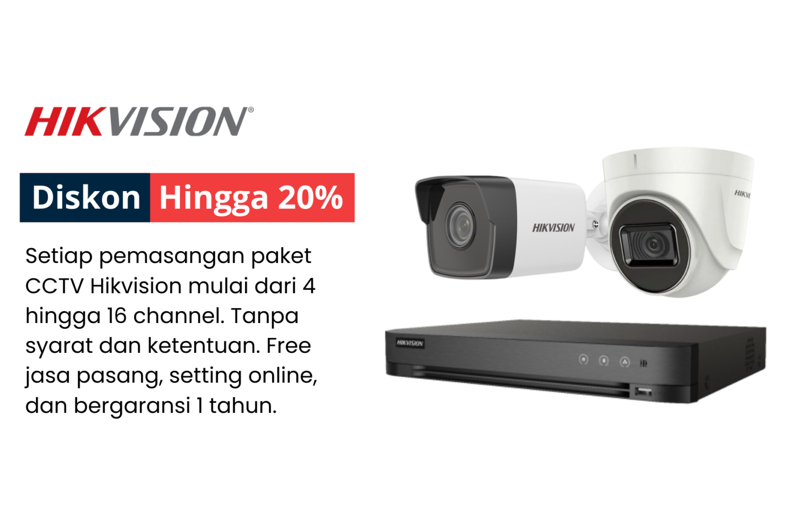 Paket CCTV Murah | Harga Paket CCTV | Harga Pasang CCTV